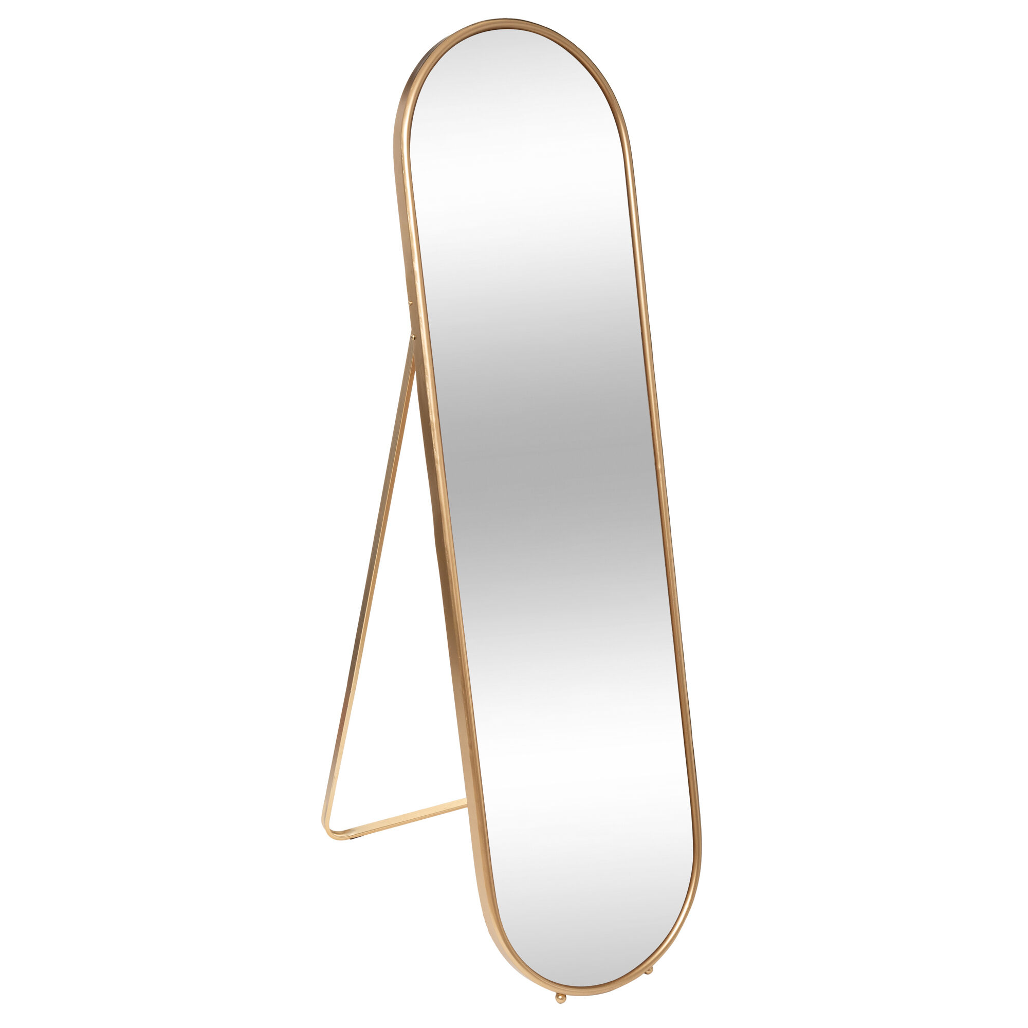 Espelho De Chão Edi Dourado 160cm | atmosphera | hôma