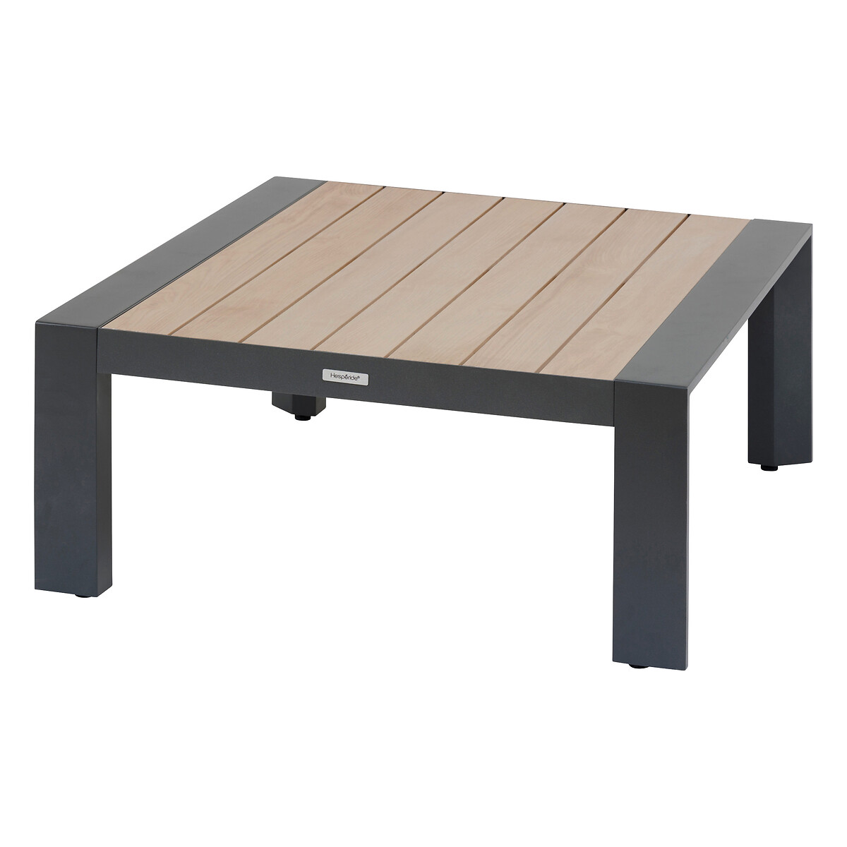 Mesa de centro EVASION gris oscuro de aluminio | hespéride | hôma