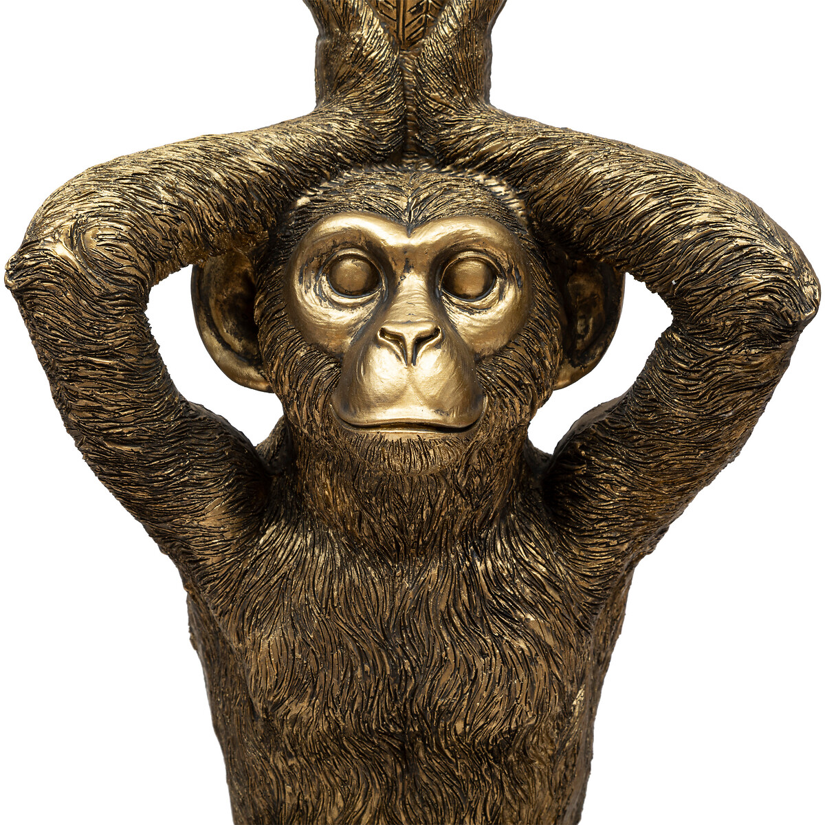 Mesa De Apoio Com Base Forma De Macaco Dourado Em Resina | atmosphera ...