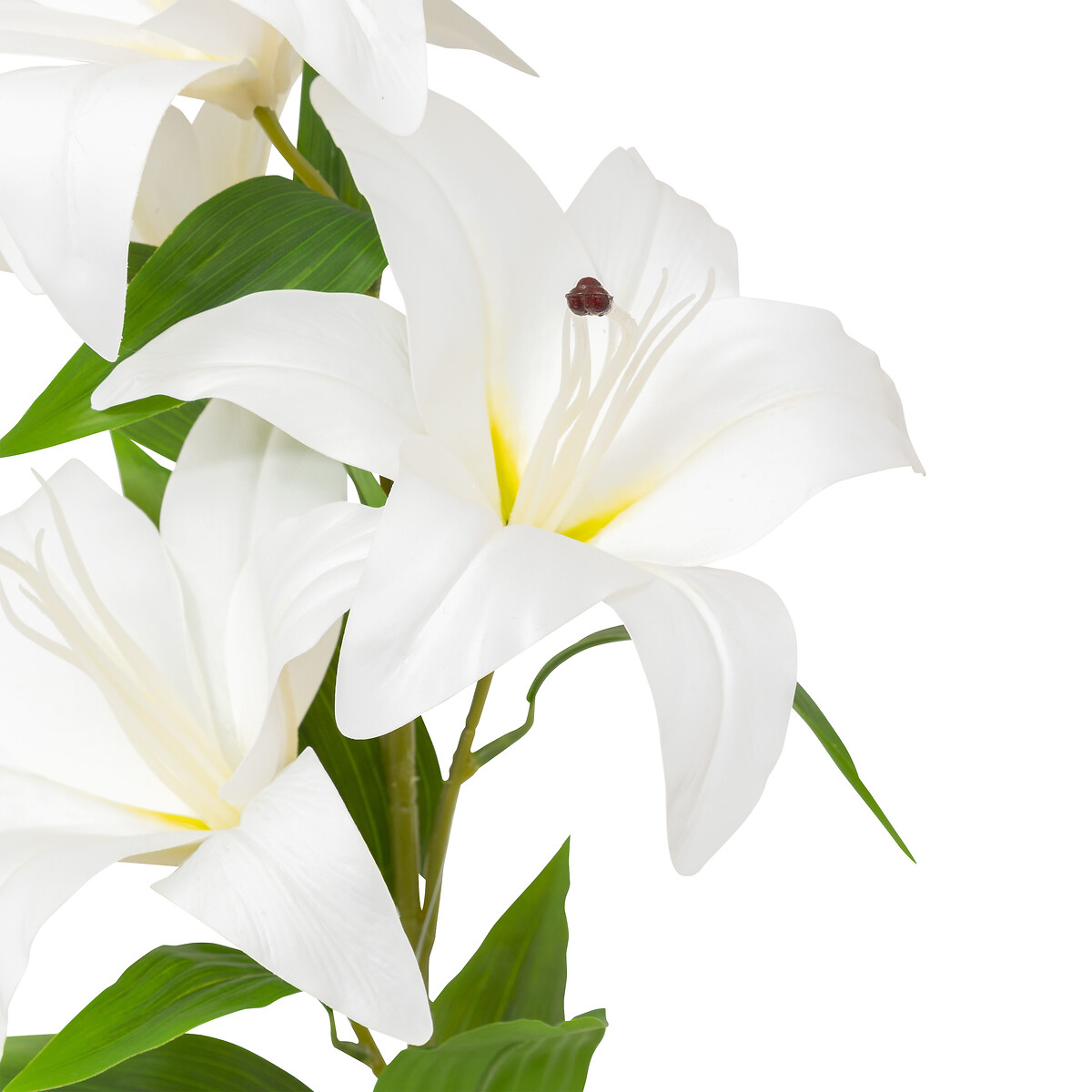 Rama de 4 lirios JAGO blanco 80cm | atmosphera | hôma